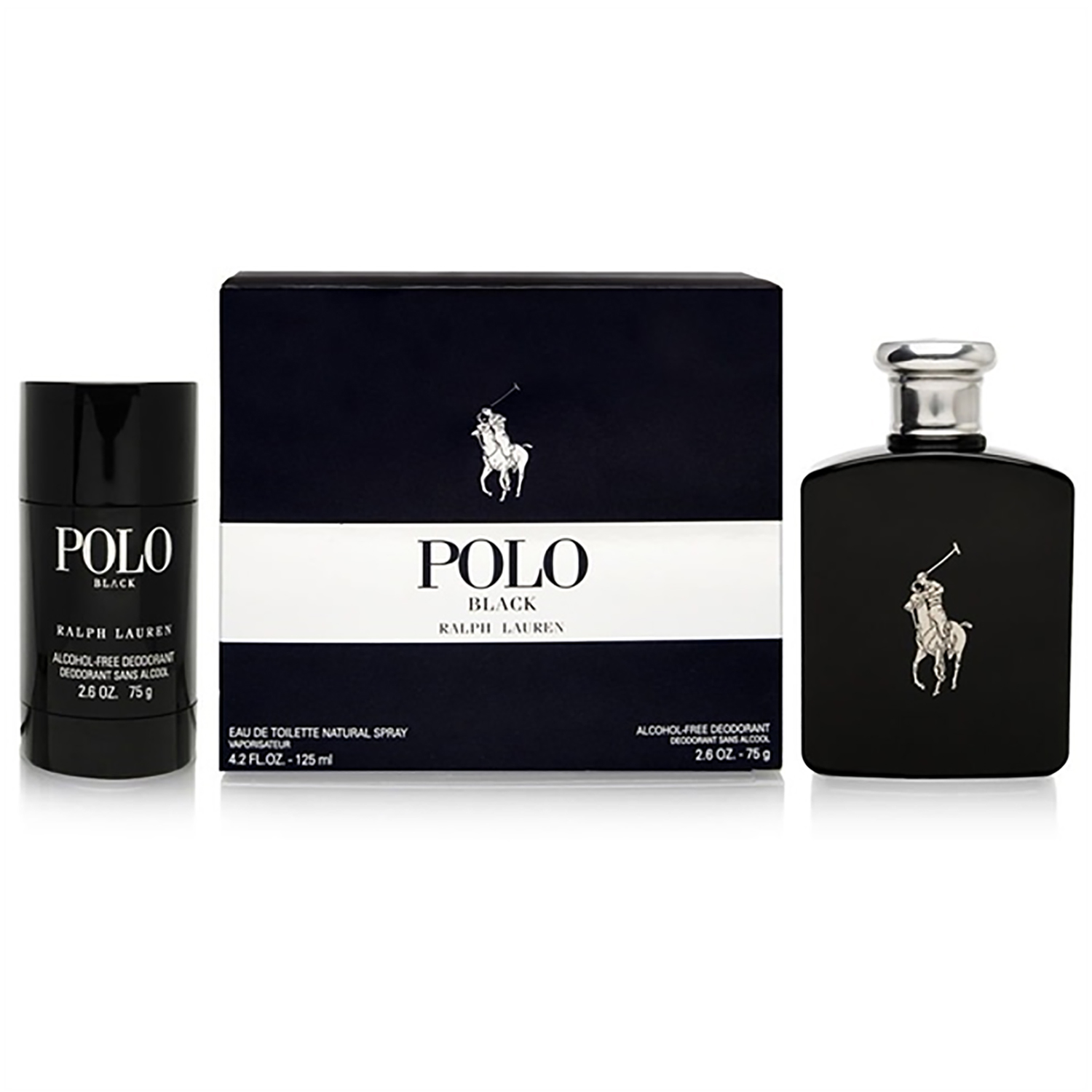 Polo Black Men 2PC